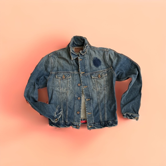 Big Star | Jackets & Coats | Big Star Vintage Mens Denim Jacket In Dark ...